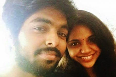 G.V.Prakash Kumar & Saindhavi – Family Pics - Suryan FM