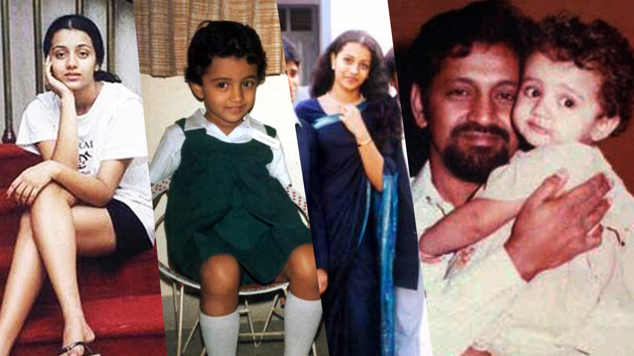 Trisha Childhood Photos