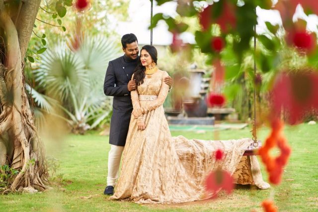Kollywood Costume Designer ‘Joy Crizildaa’ Betrothal & Wedding Pics ...