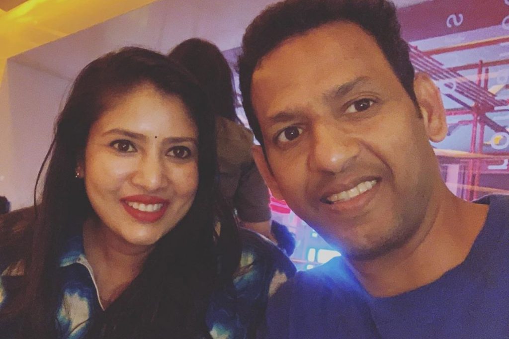 Actress Sangavi – Family stills - Suryan FM