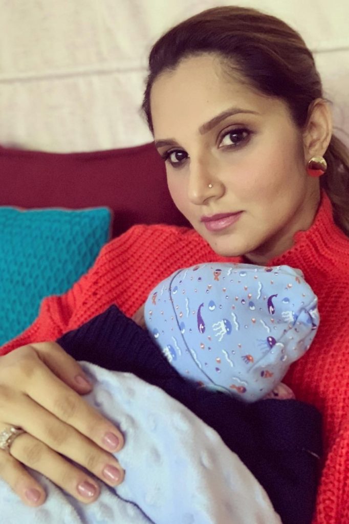Sania Mirza releases first picture of her baby boy - Suryan FM
