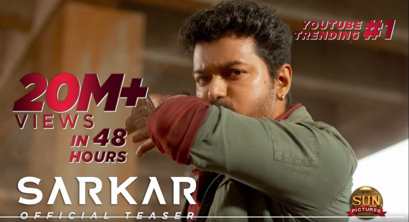 Sarkar teaser continues to break records! - Suryan FM