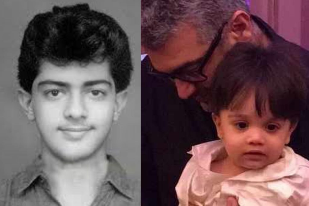 PHOTOS- Celebrities as kids v/s celebrities with their kids - Suryan FM