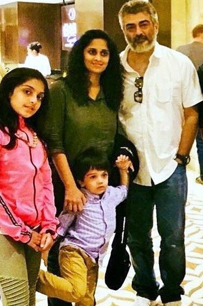 Ajith & Shalini – Family Pics - Suryan FM