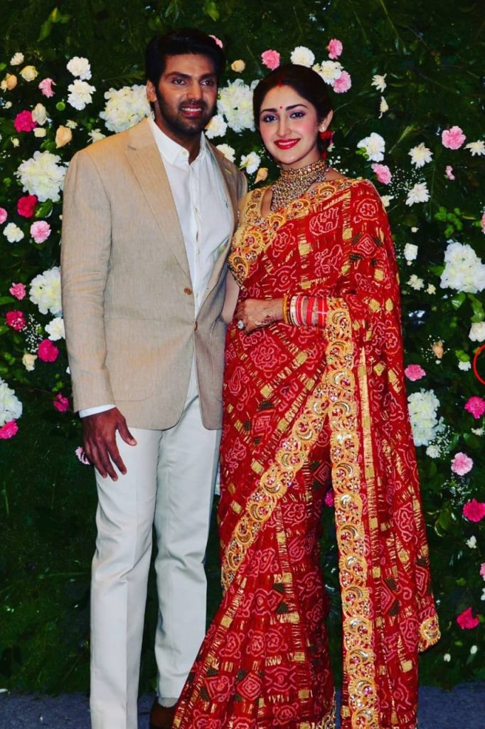 Arya & Sayyeshaa – Wedding & Reception Clicks - Suryan FM