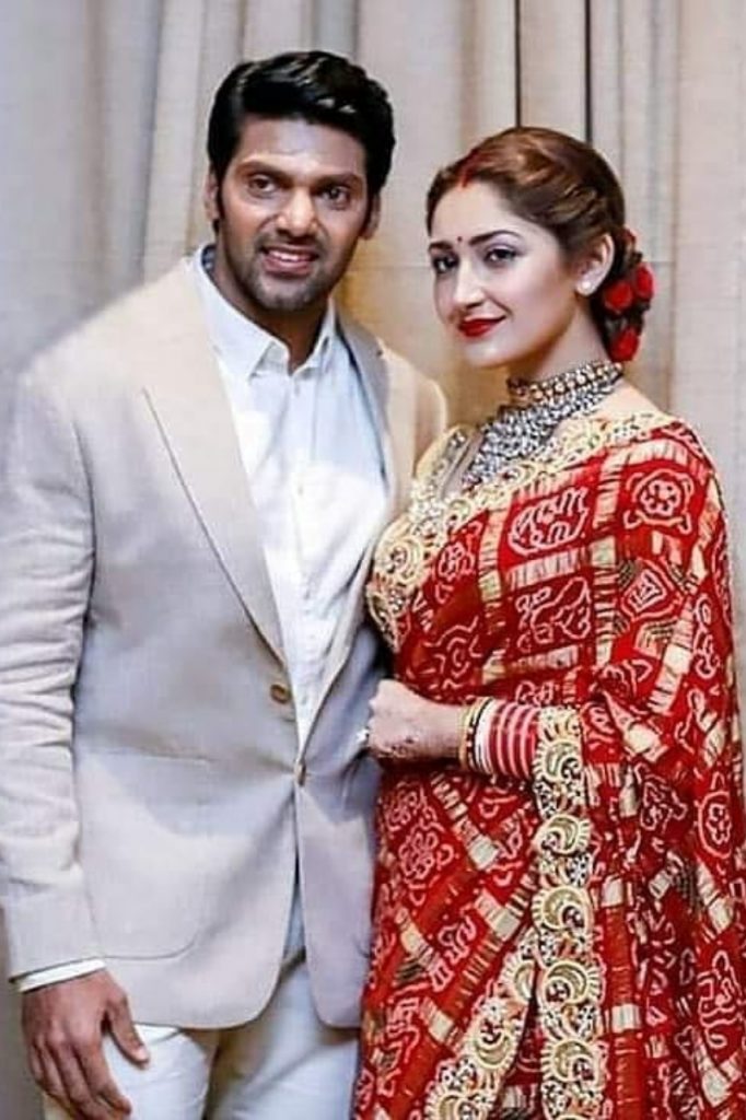 Arya & Sayyeshaa – Wedding & Reception Clicks - Suryan FM