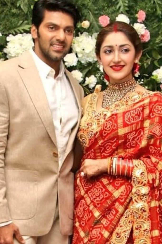 Arya & Sayyeshaa – Wedding & Reception Clicks - Suryan FM