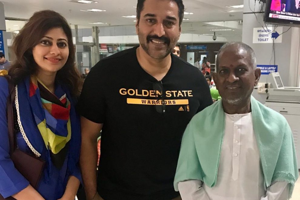 Actor Rahman- family stills - Suryan FM