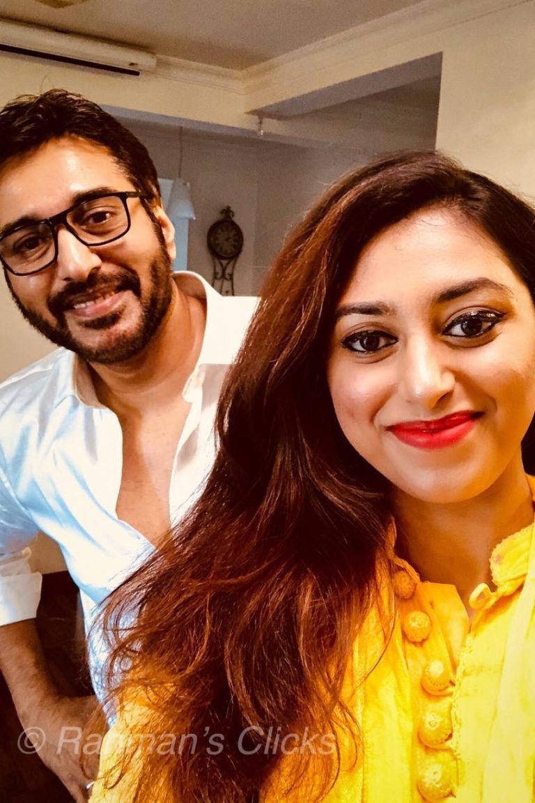 Actor Rahman- family stills - Suryan FM