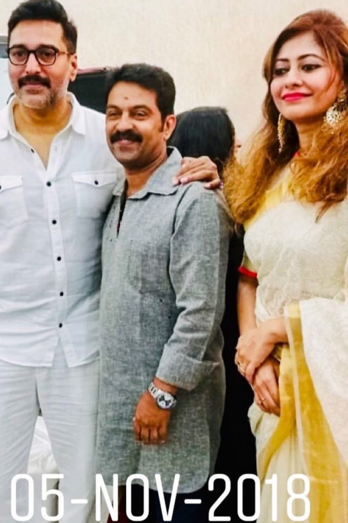 Actor Rahman- family stills - Suryan FM