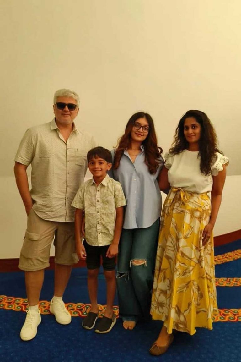 Ajith & Shalini – Family Pics - Suryan FM