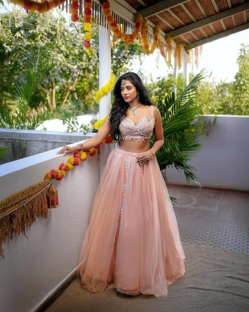 Shilpa Manjunath looks absolutely Stunning in her Lehenga – See Her ...